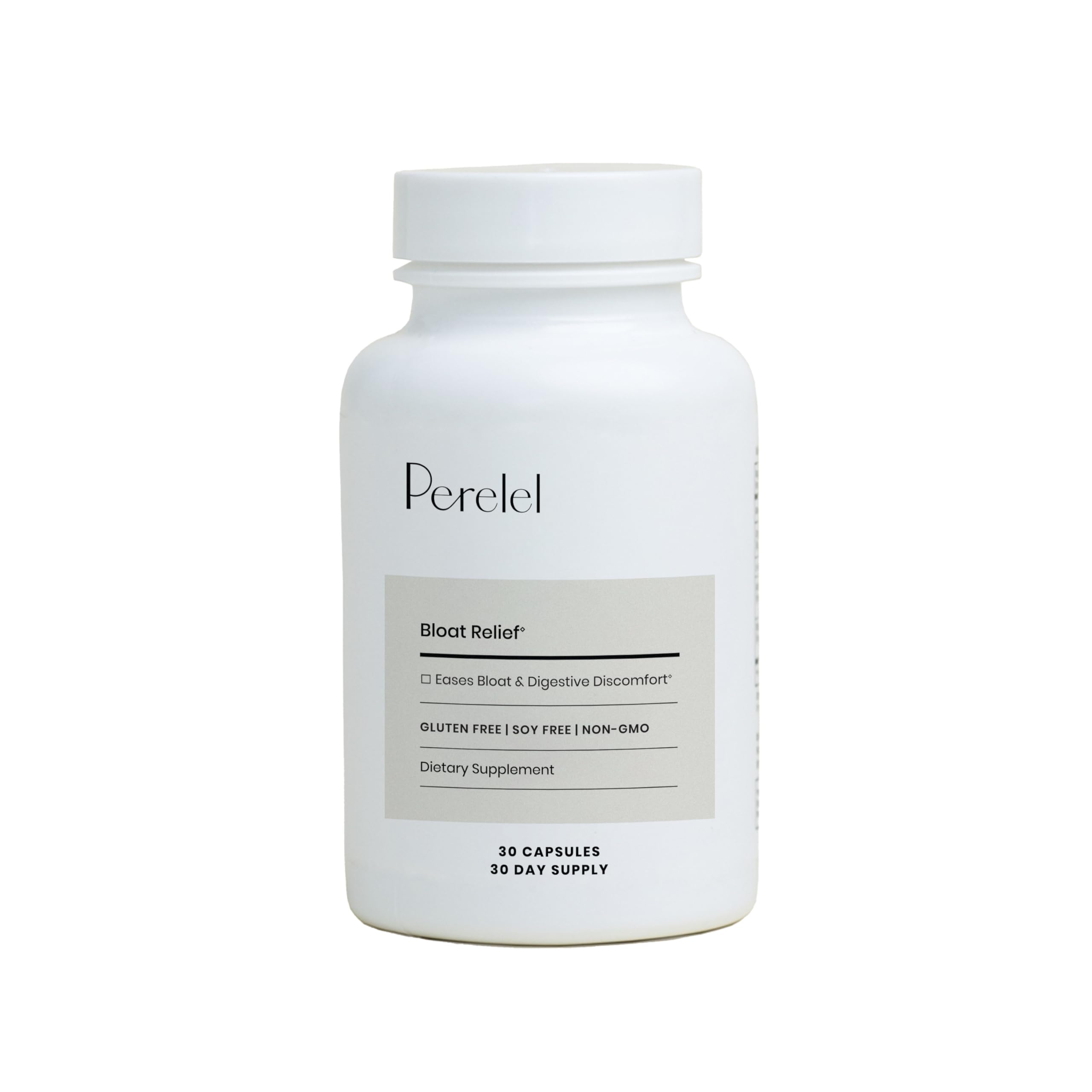 Perelel ginger supplement for gut health