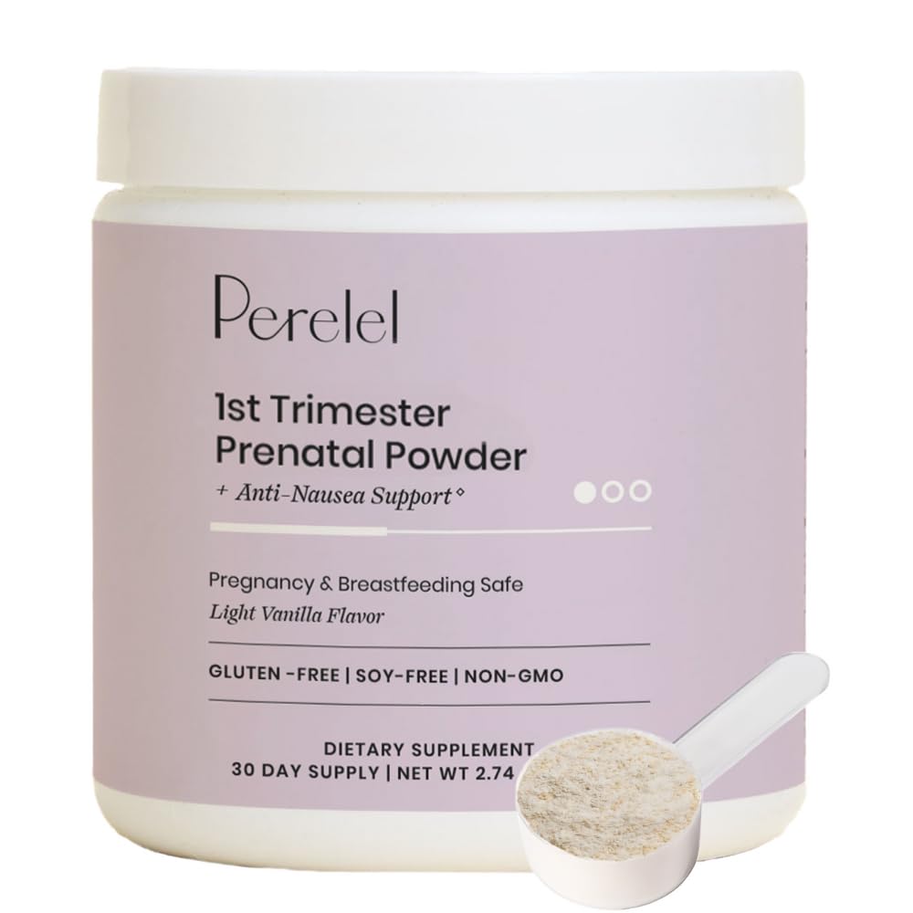 Perelel prenatal vitamins powder for first trimester