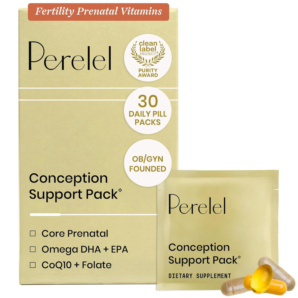 Perelel prenatal vitamins with folate