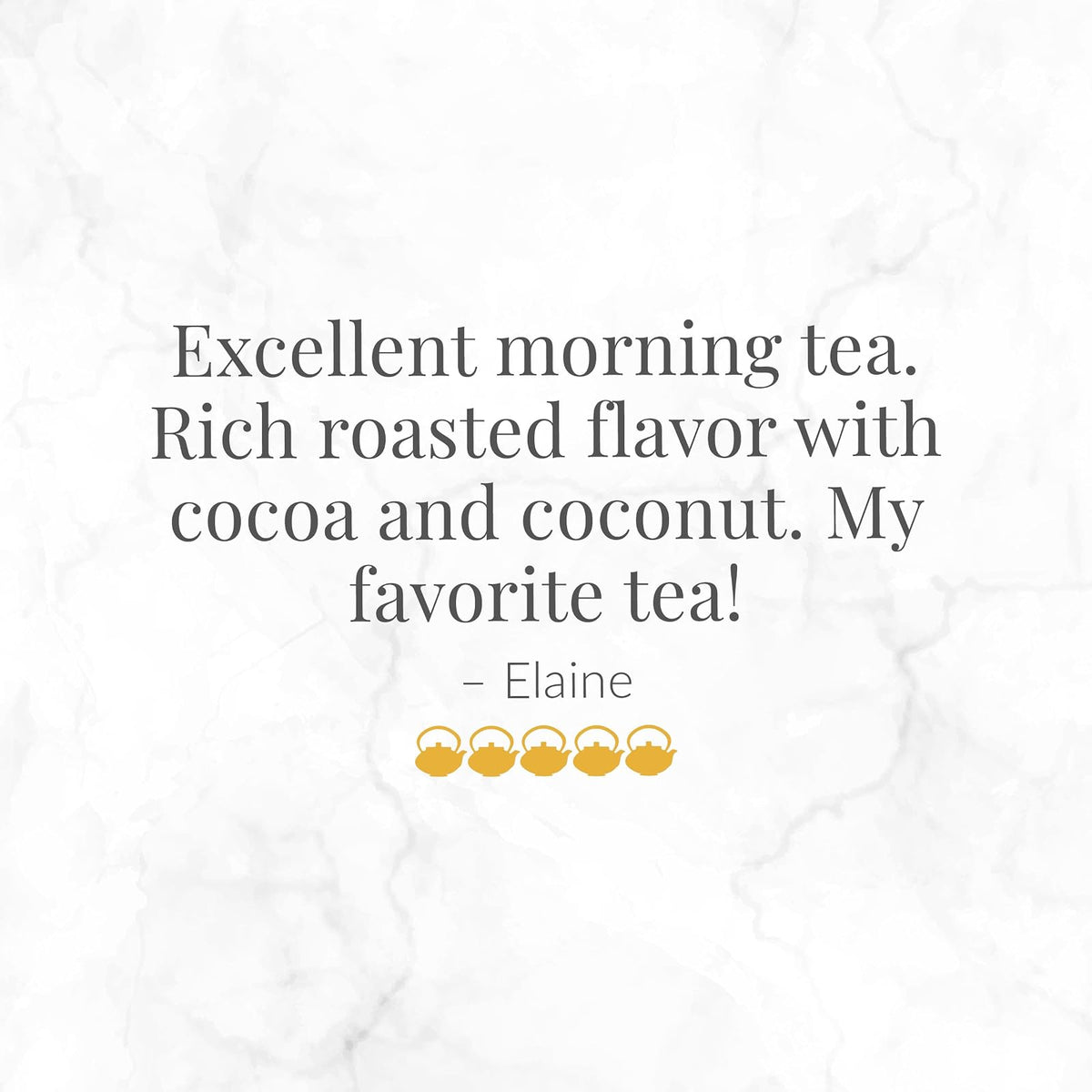 Perfect for cozy tea moments