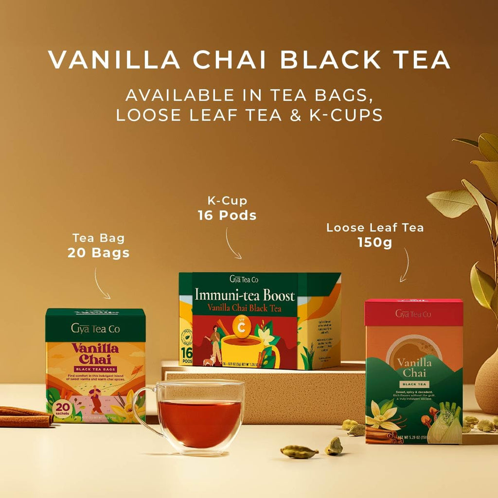 perfect gift for tea lovers vanilla chai