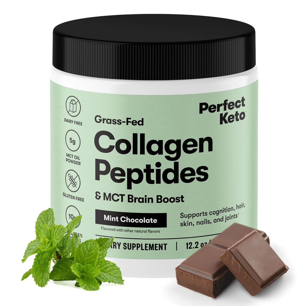 Perfect Keto collagen peptides protein powder