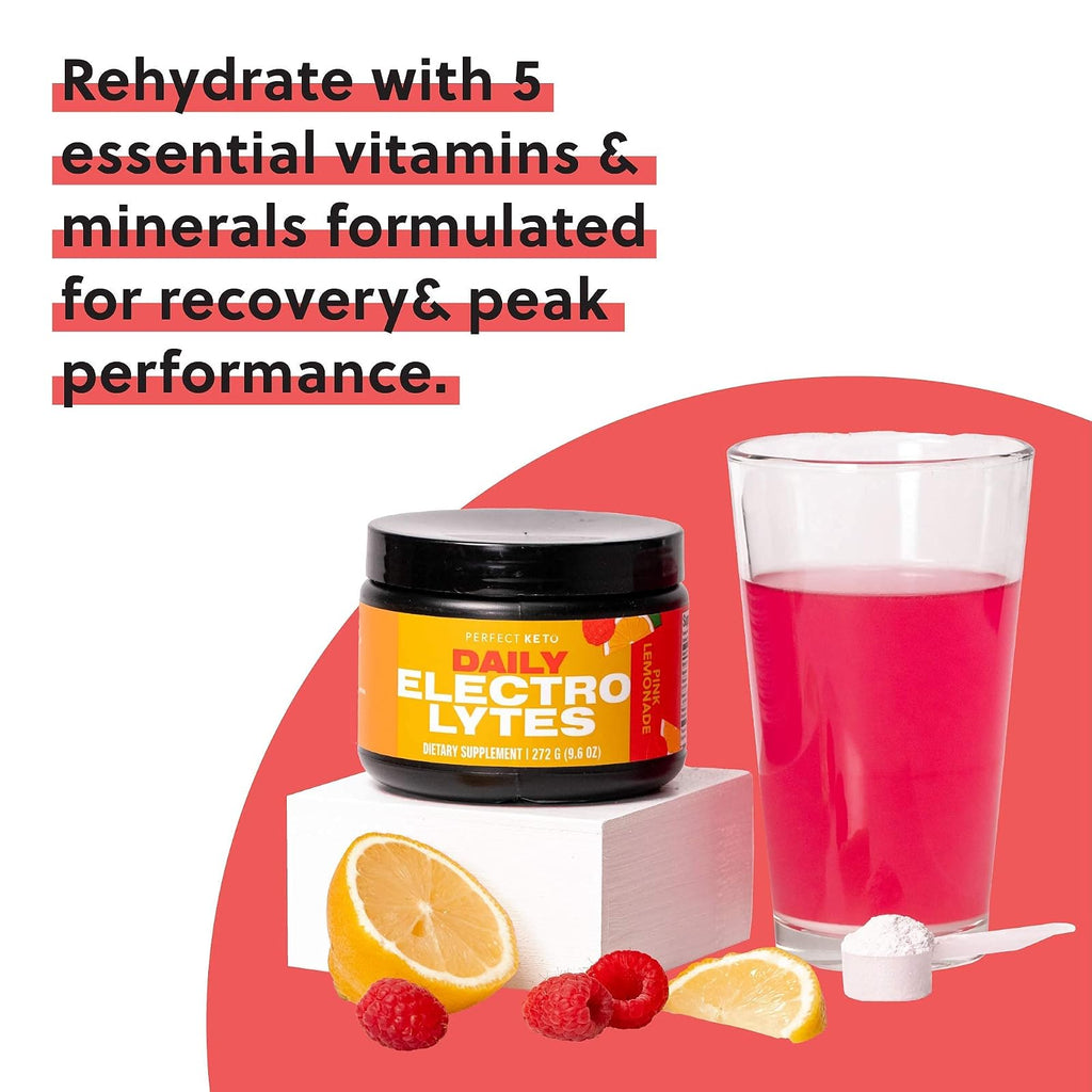 Perfect Keto electrolyte tablets for energy