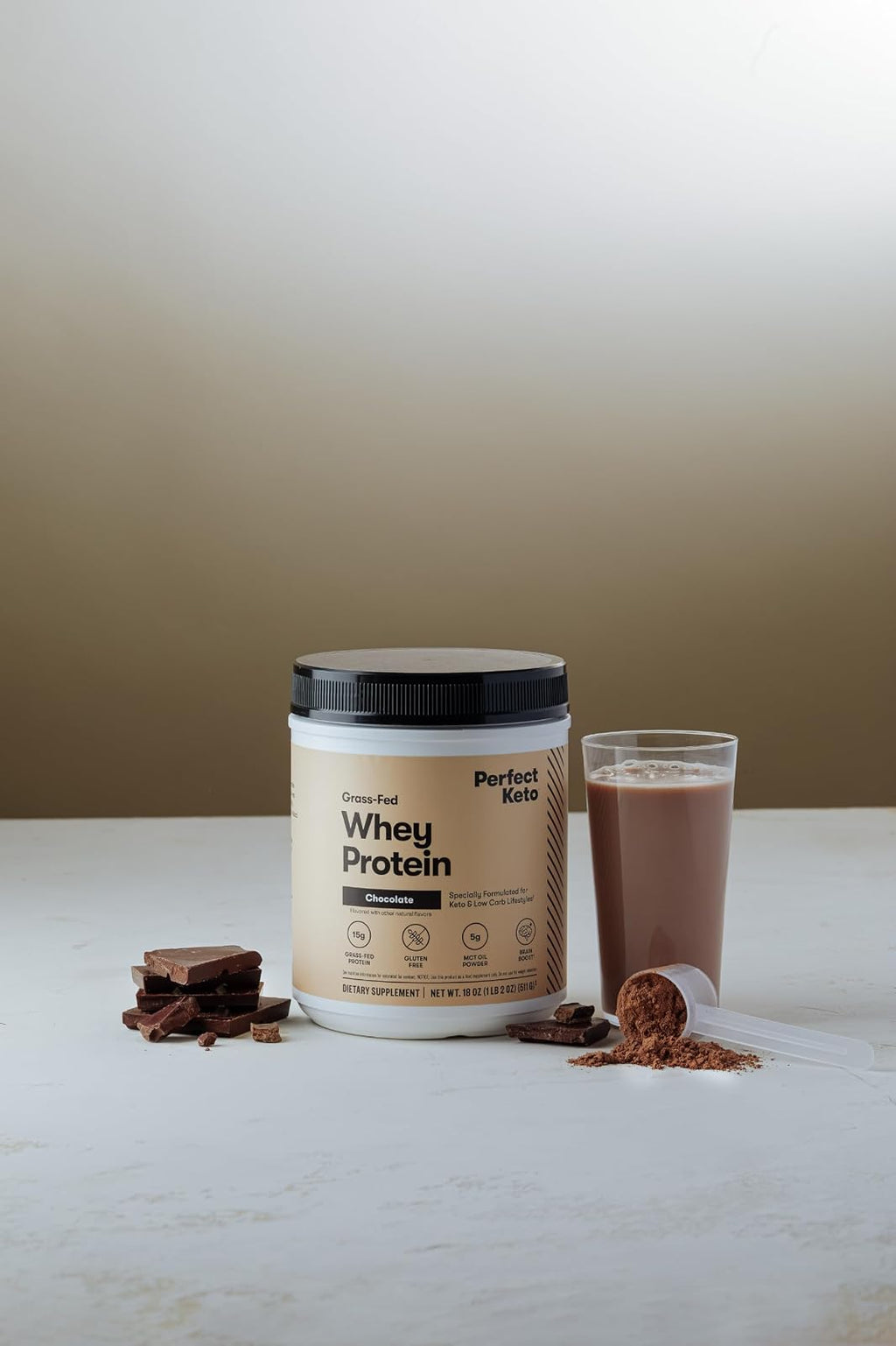 perfect keto whey protein blend