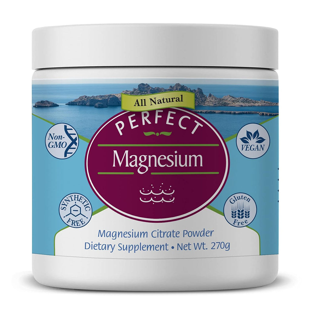Perfect magnesium citrate powder for relaxation