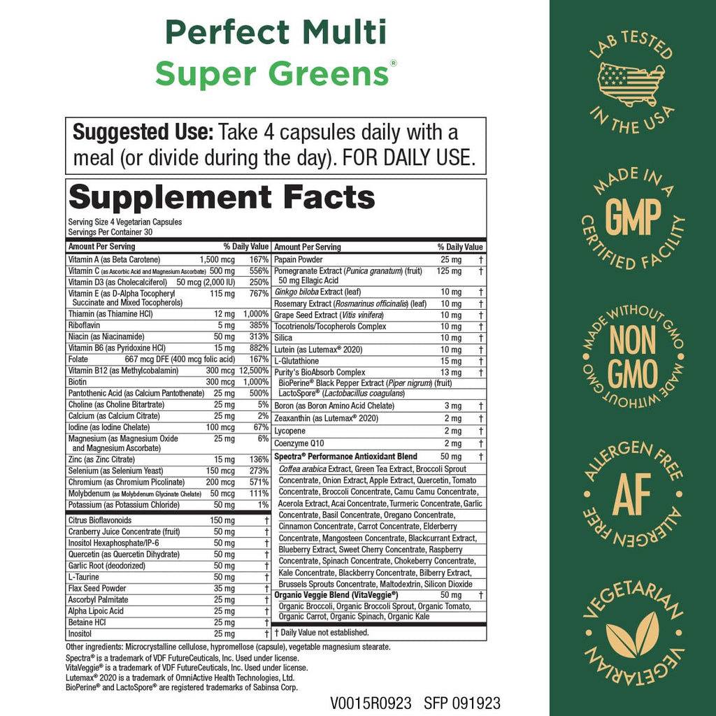 Perfect Multi Super Greens for daily nutrition