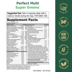 Perfect Multi Super Greens for daily nutrition