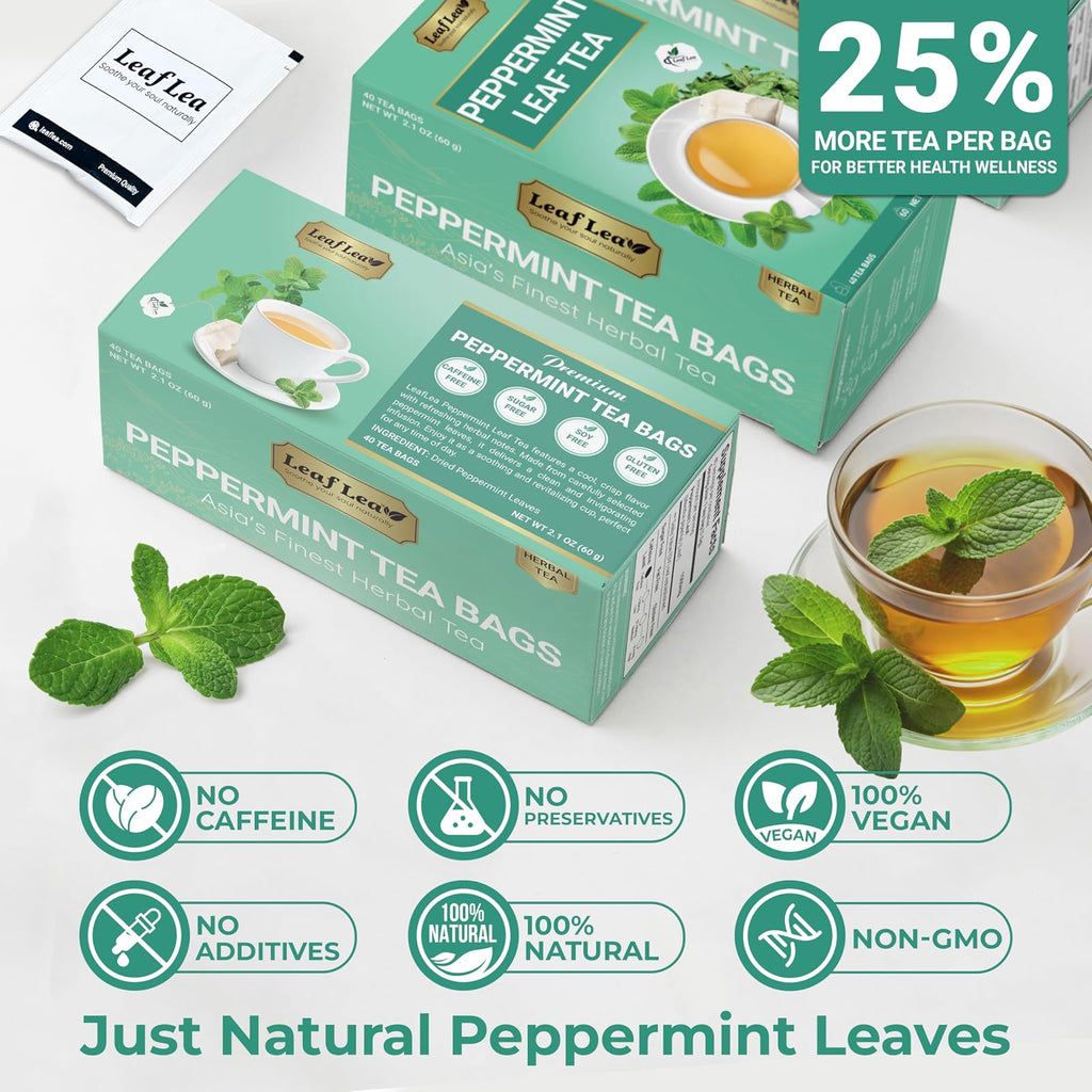 perfect peppermint tea for cold days