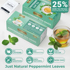 perfect peppermint tea for cold days