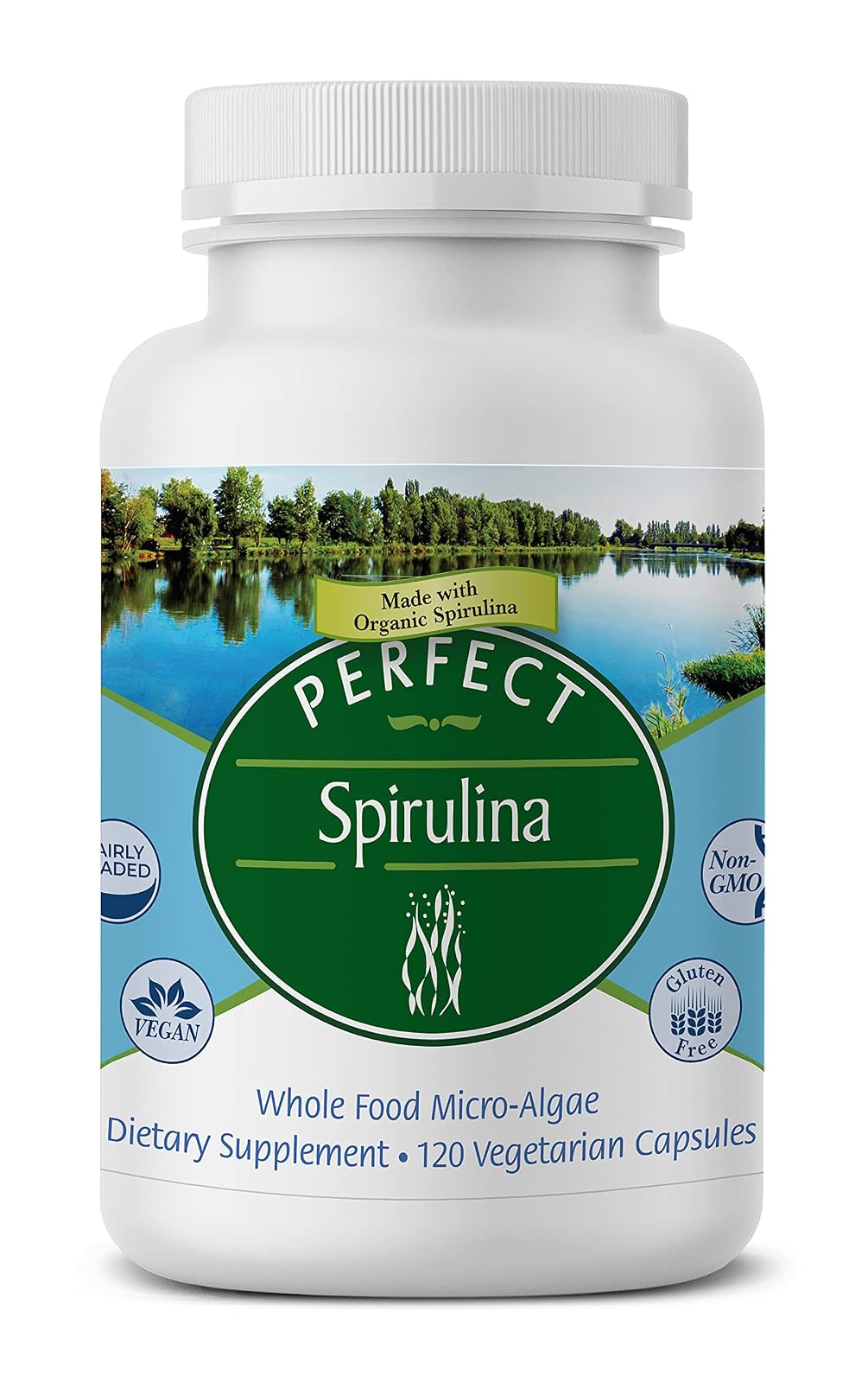 Perfect Spirulina vegetable capsules