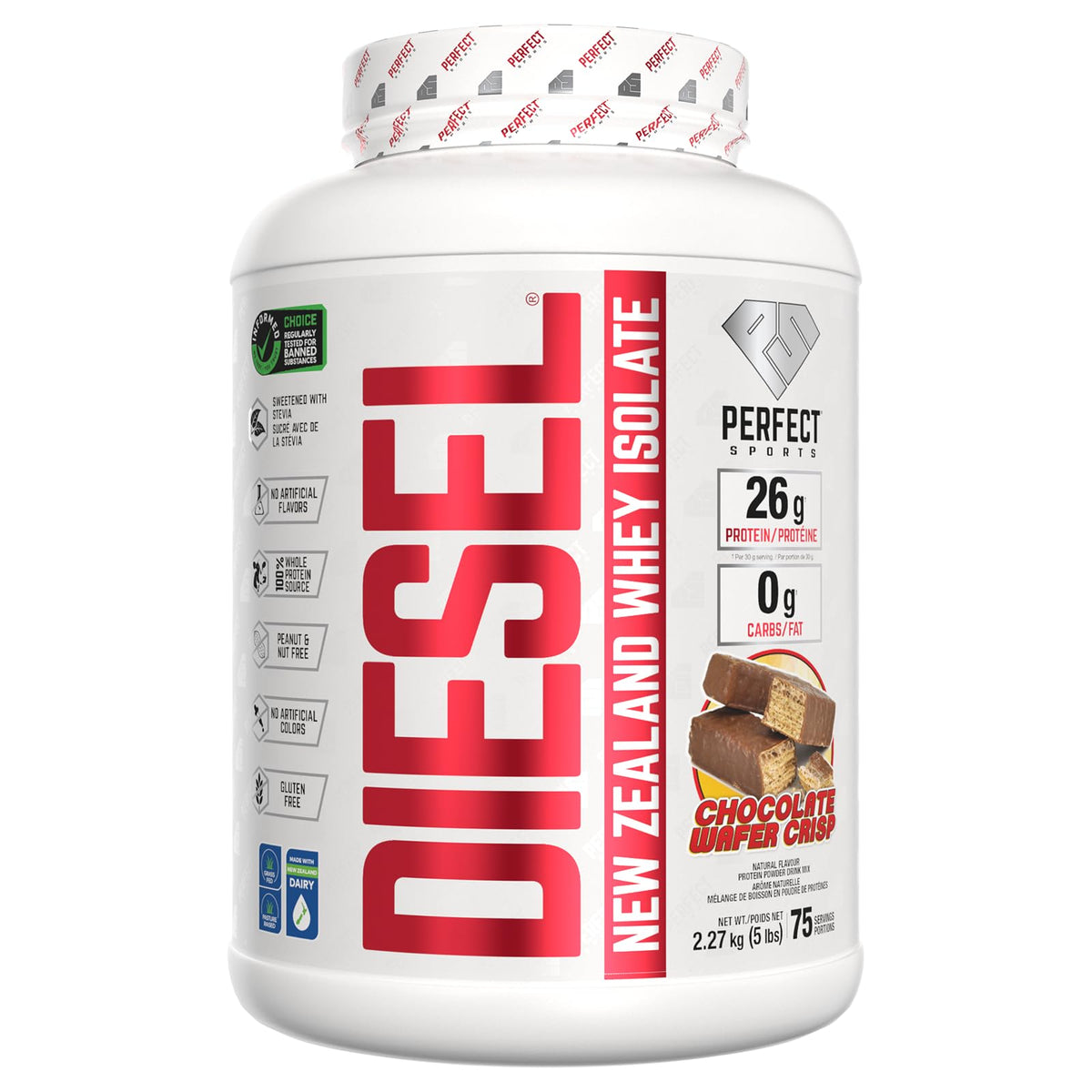 PERFECT Sports whey isolate chocolate flavour