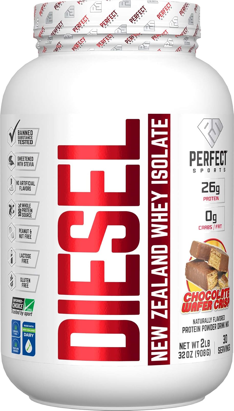 PERFECT SPORTS whey protein isolate chocolate