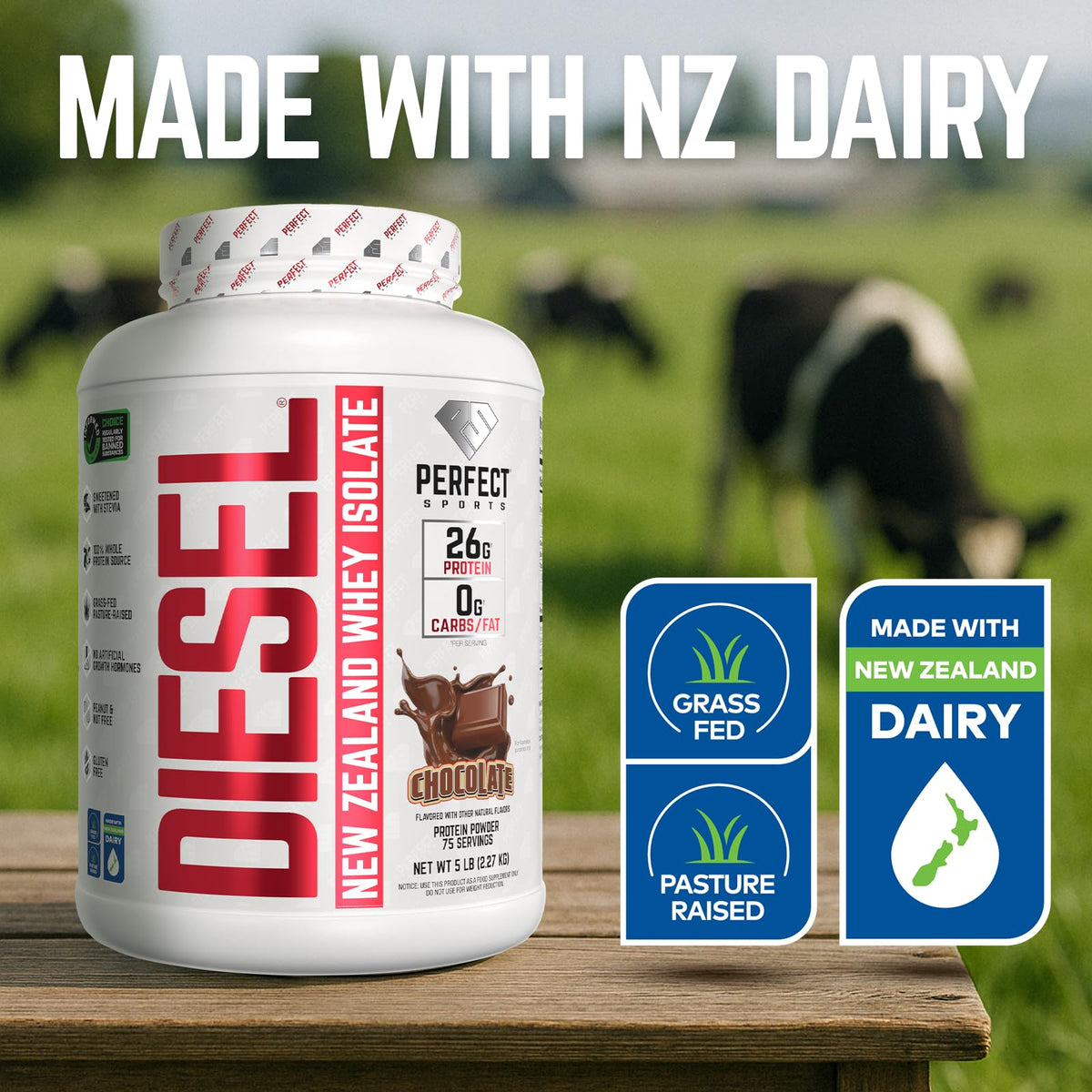 perfect sports whey protein isolate