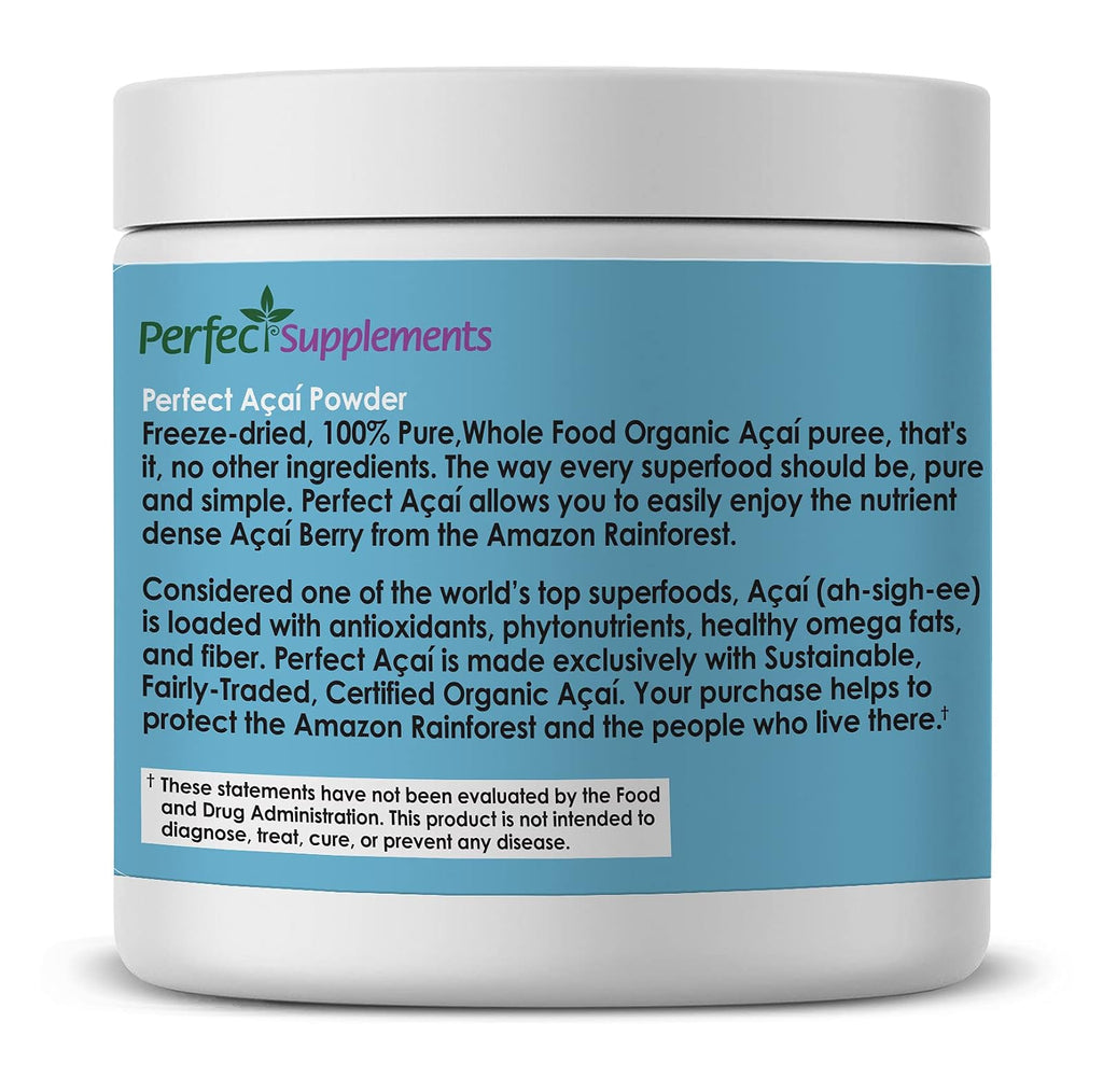perfect supplements acai powder benefits