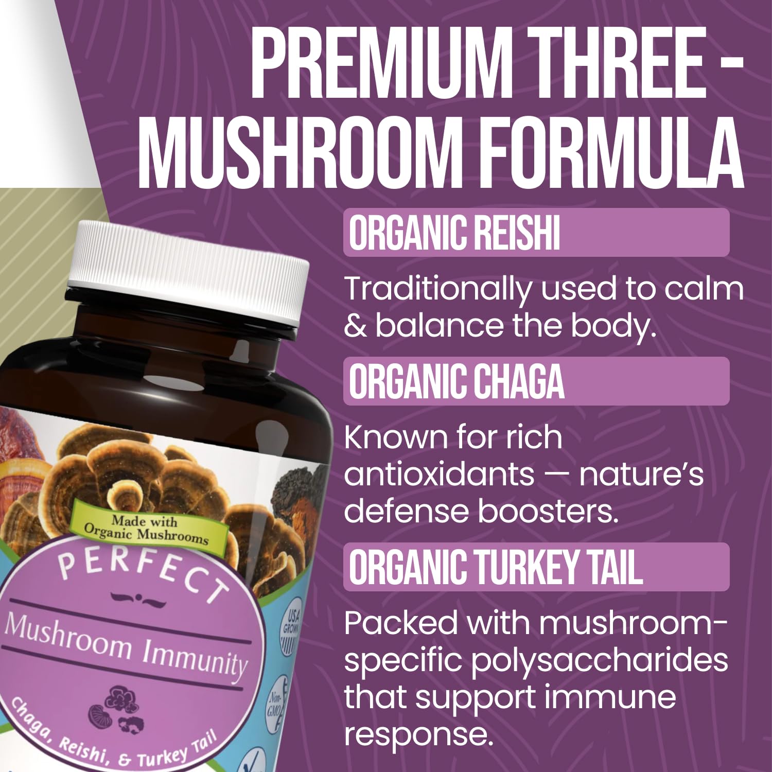 perfect supplements for mushroom benefits