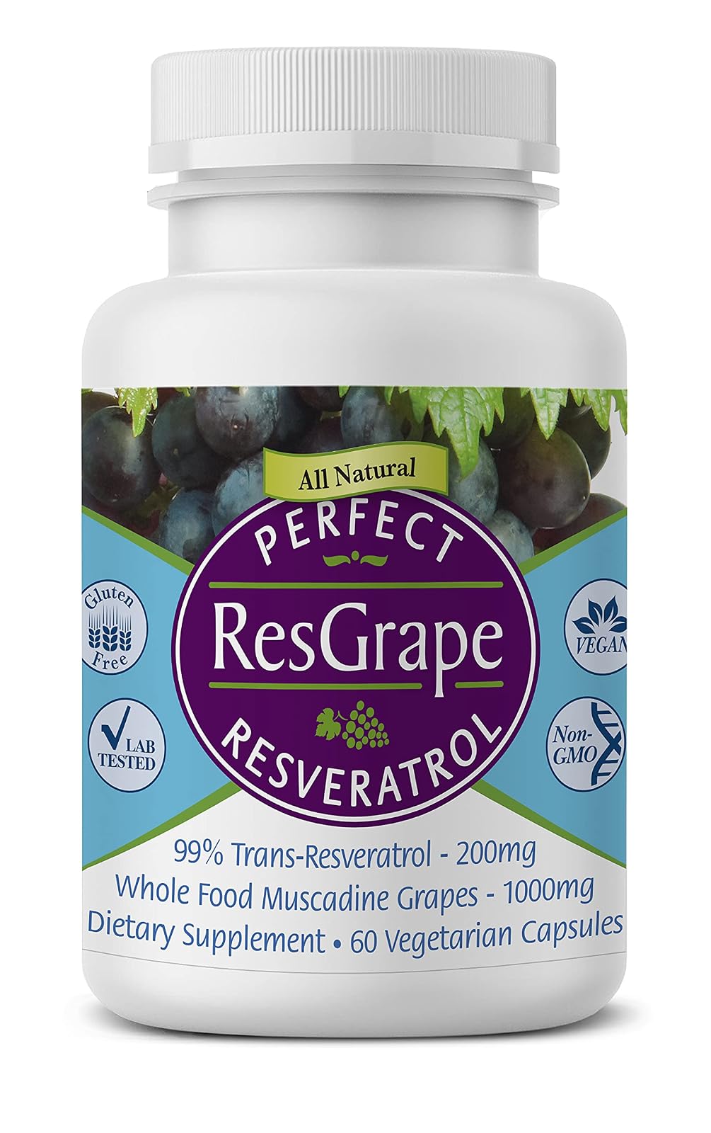 Perfect Supplements ResGrape Resveratrol capsules