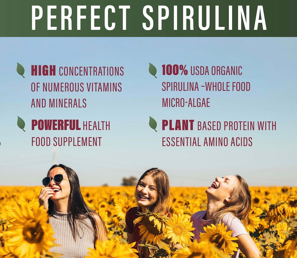 Perfect Supplements spirulina benefits