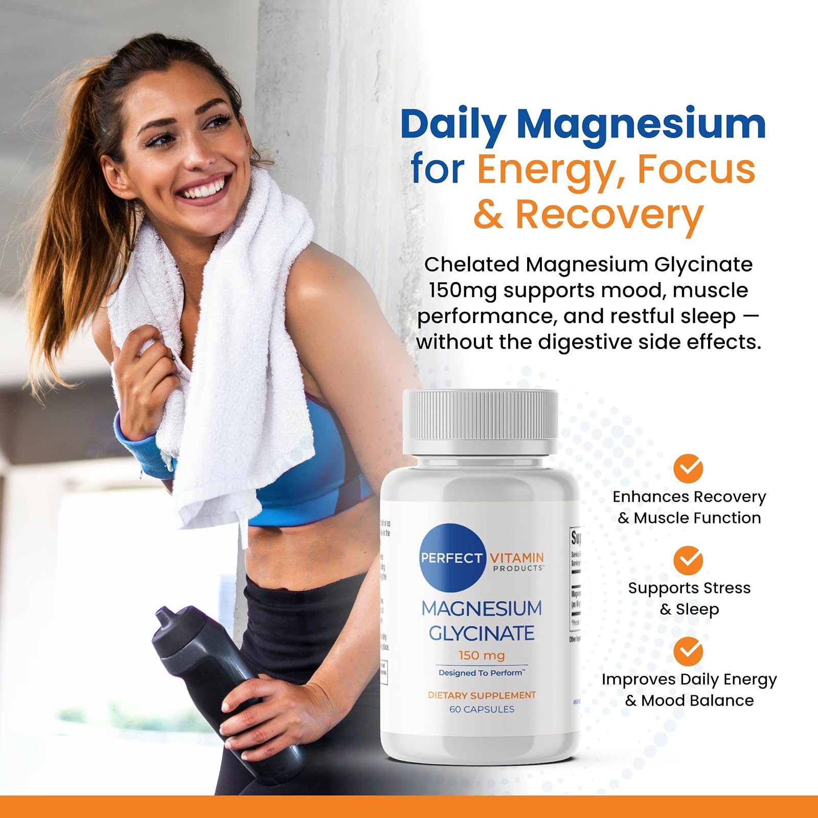 Perfect Vitamin Magnesium for better sleep