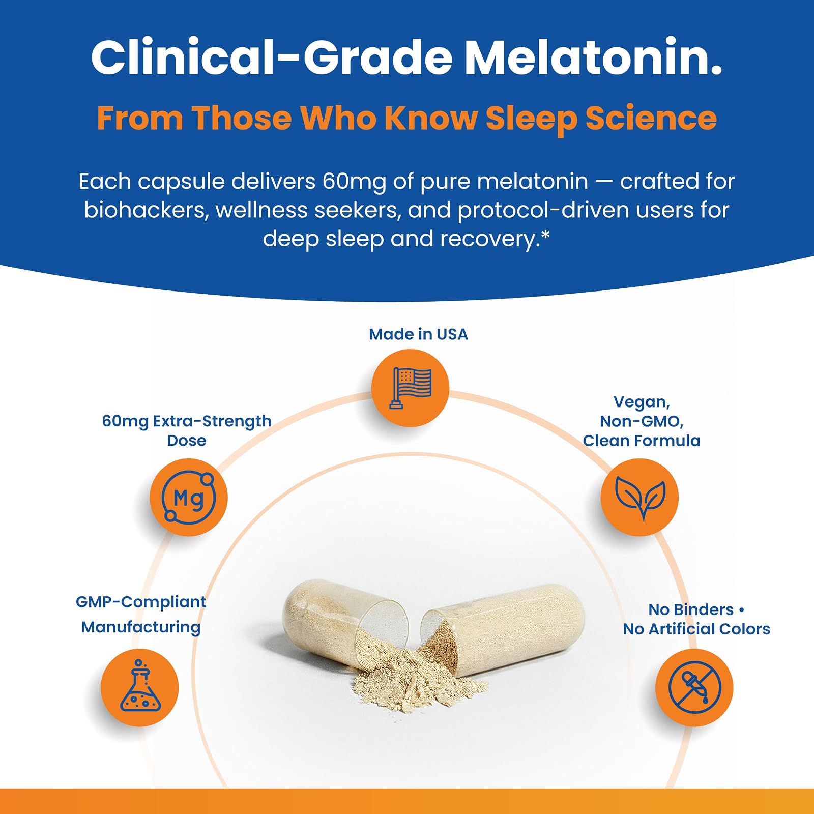Perfect Vitamin Melatonin for relaxation