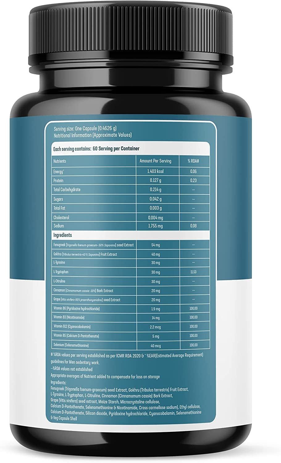 Performance booster with Safed Musli