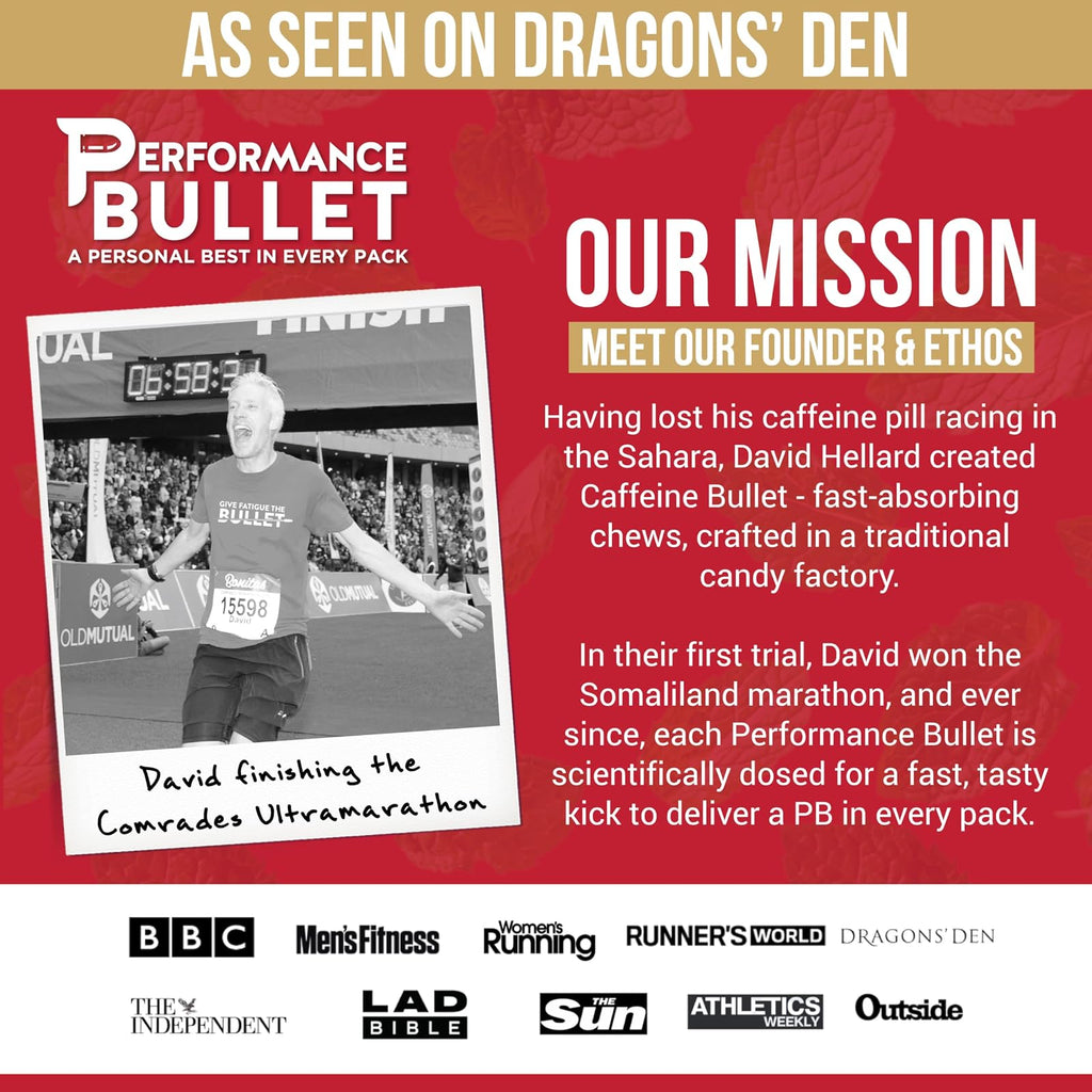 Performance Bullet mint energy chews