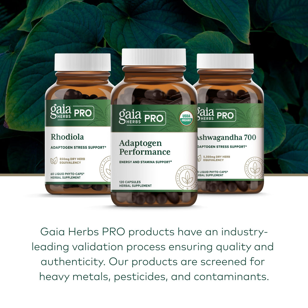 performance enhancement with GAIA HERBS PRO