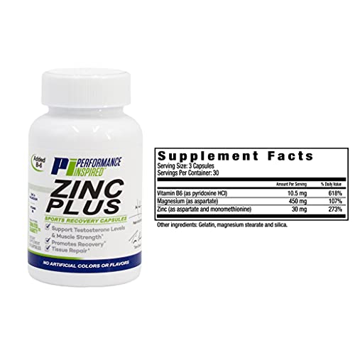 Performance Inspired Nutrition zinc supplement