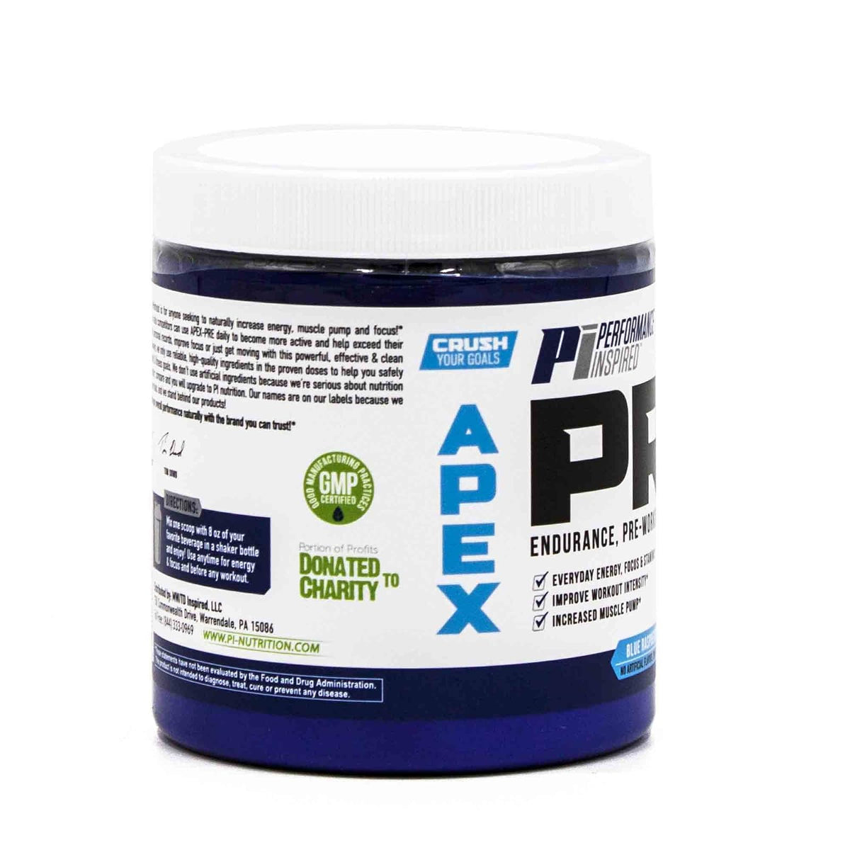 performance inspired pre-workout supplement