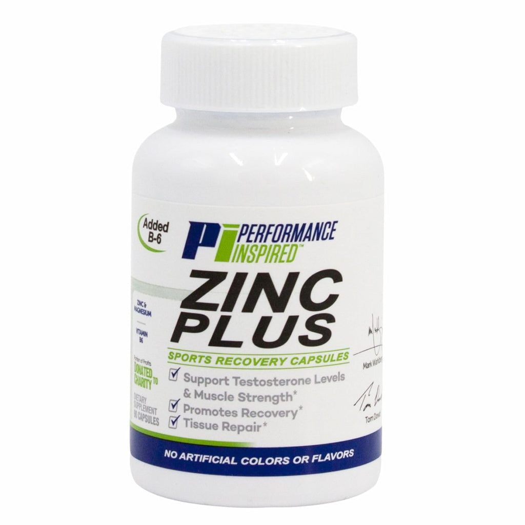 Performance Inspired zinc supplement capsules