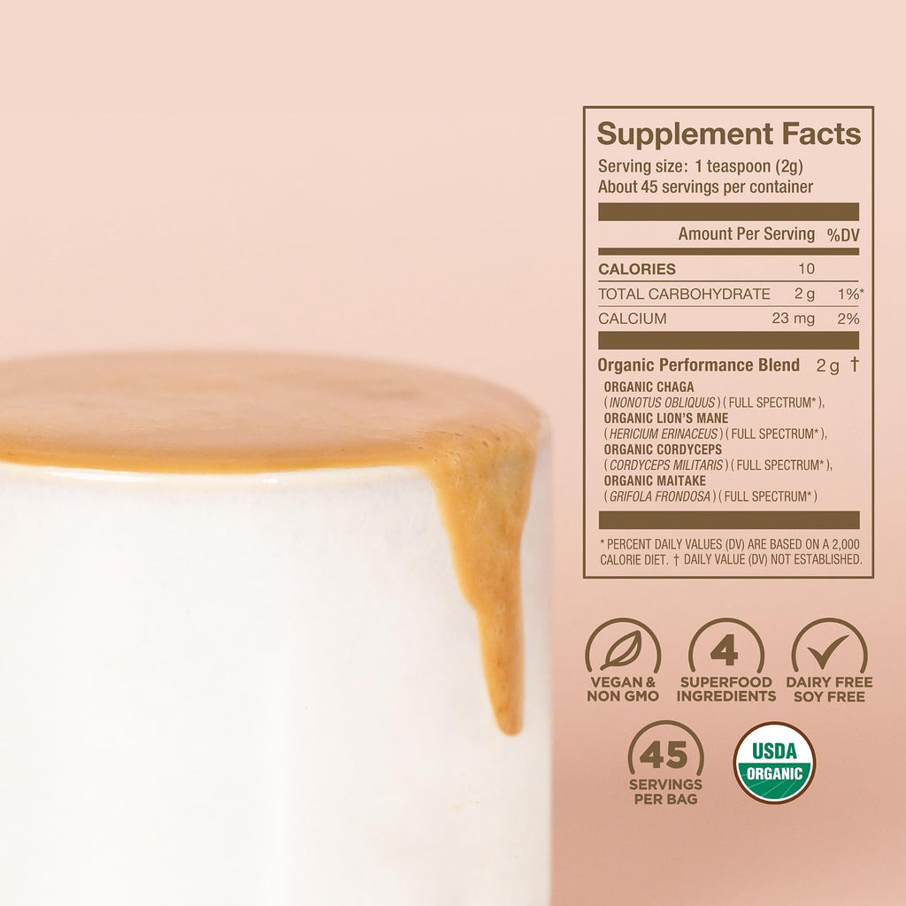 performance mushroom blends for athletes