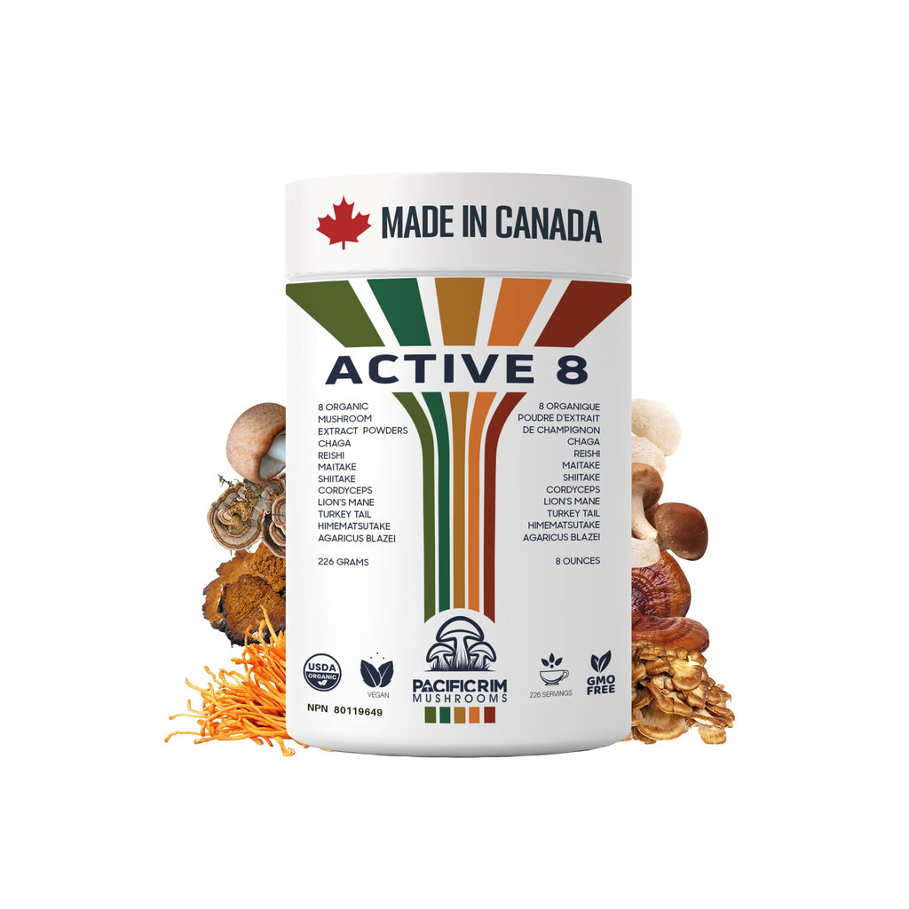 performance supplement with mushrooms