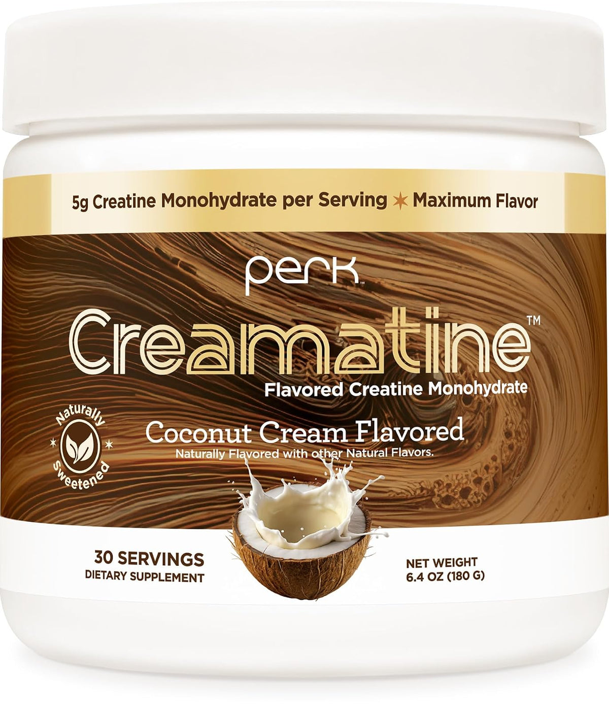 Perk Creamatine Coconut Cream supplement