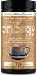 Perk Energy Drink Mix Tan Mocha Latte