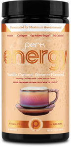 Perk Energy Drink Mix Vanilla Caramel