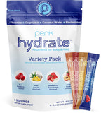 Perk Hydrate electrolyte stickpacks variety