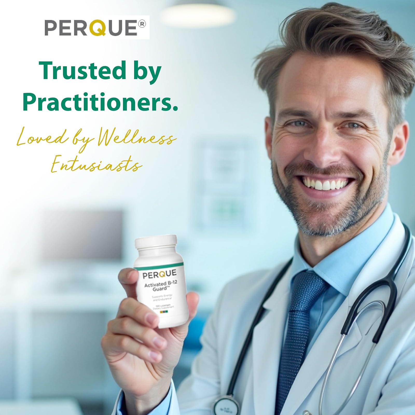 Perque B12 lozenges for immune support