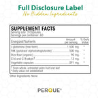 PERQUE multivitamins for active lifestyle