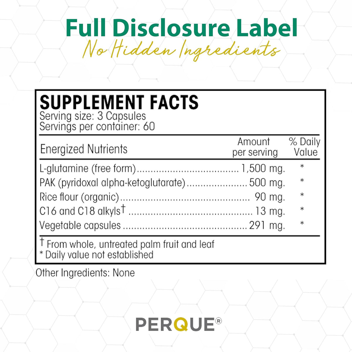 PERQUE multivitamins for active lifestyle
