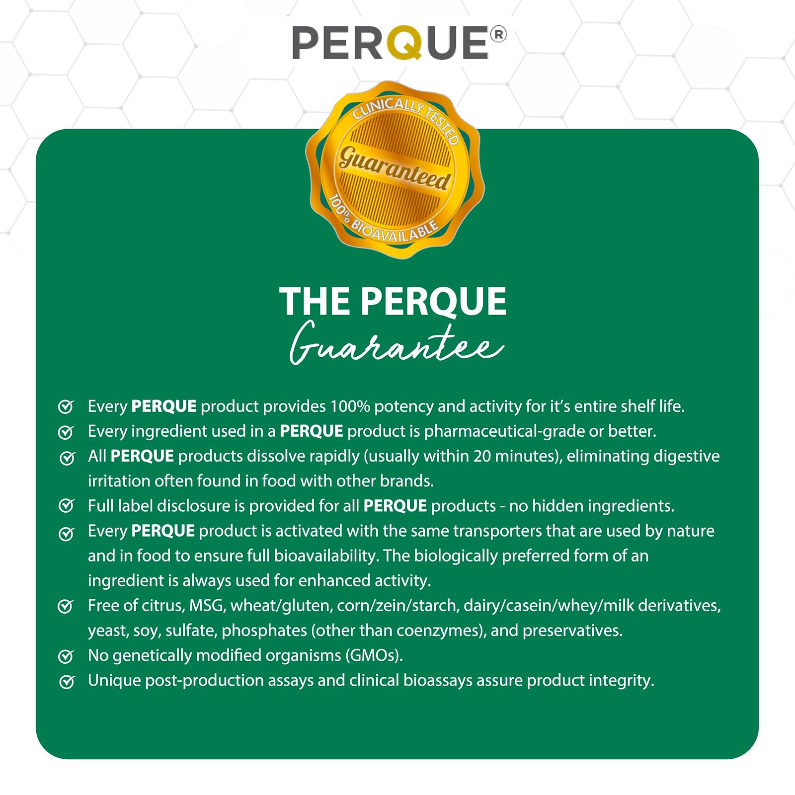 Perque Repair Guard for everyday wellness