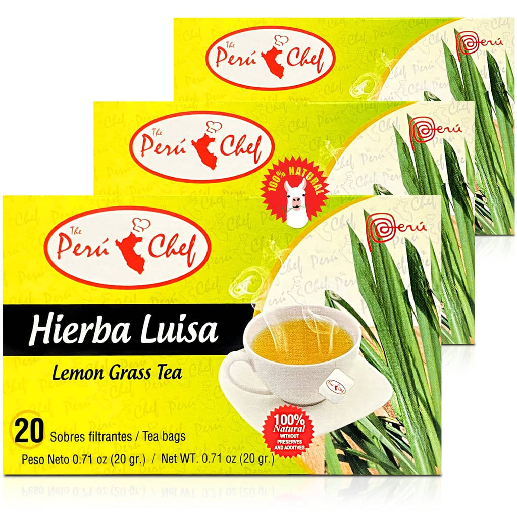 Peruchef lemon grass tea bags