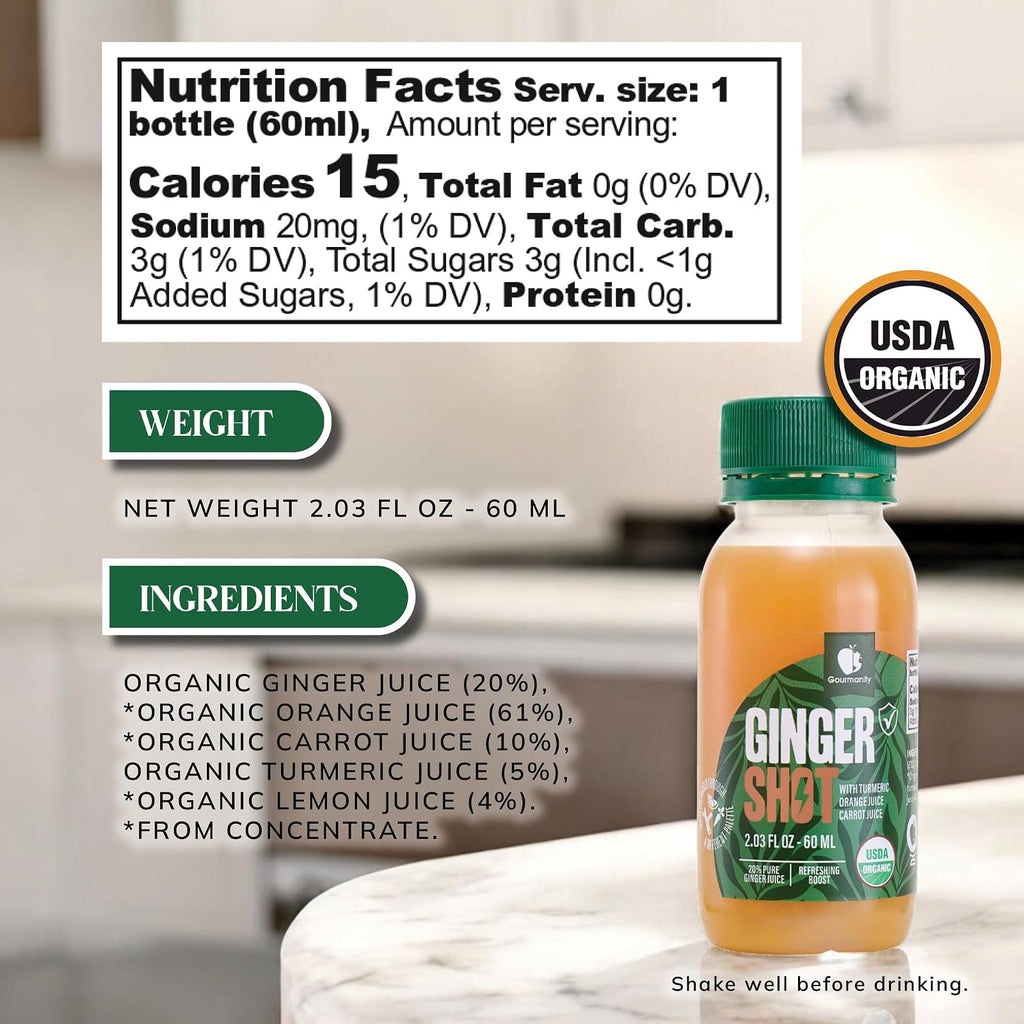 Peruvian ginger turmeric wellness drink