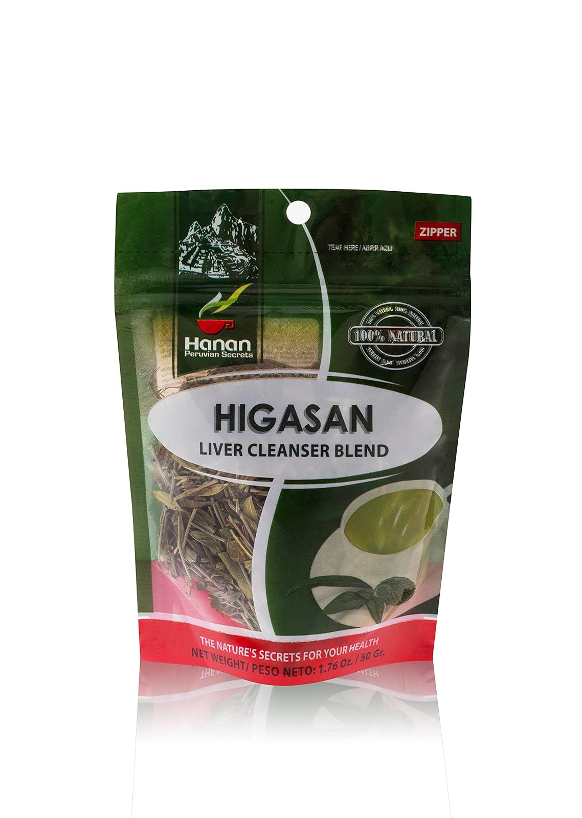 Peruvian herbal tea for energy