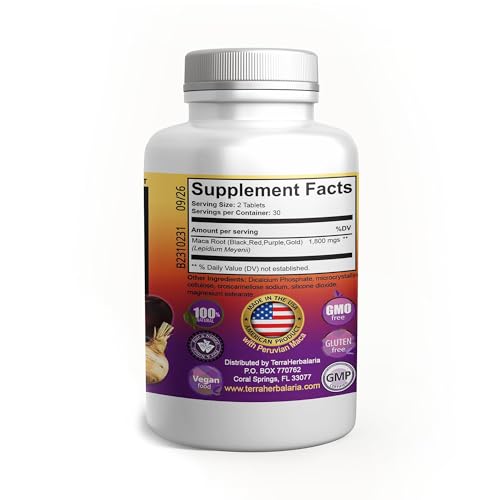 Peruvian Maca for vitality support