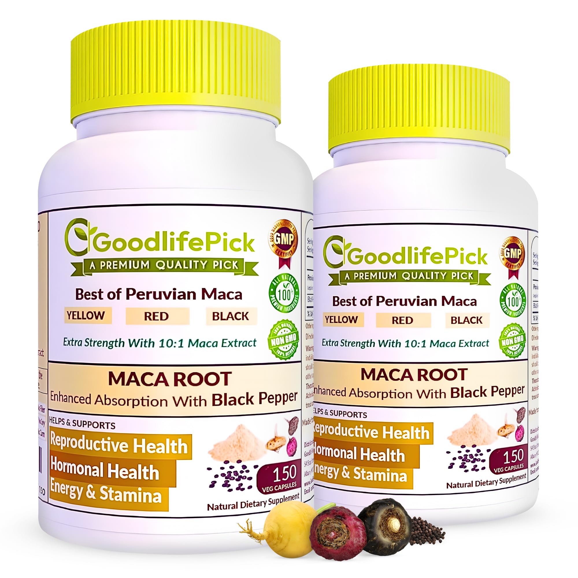 Peruvian maca root energy boost