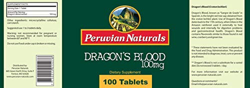 Peruvian Naturals blended vitamin tablets