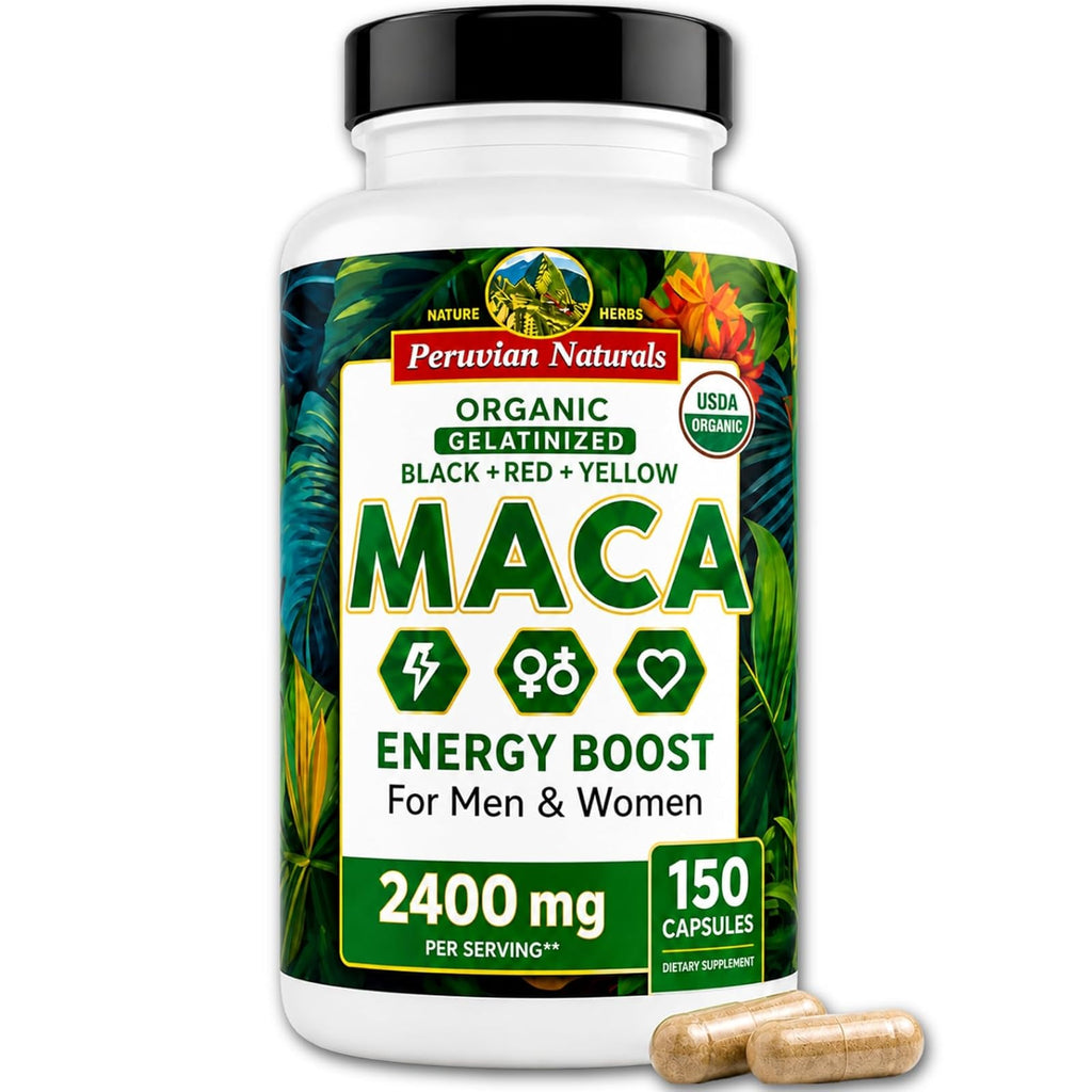 Peruvian Naturals Maca Root capsules