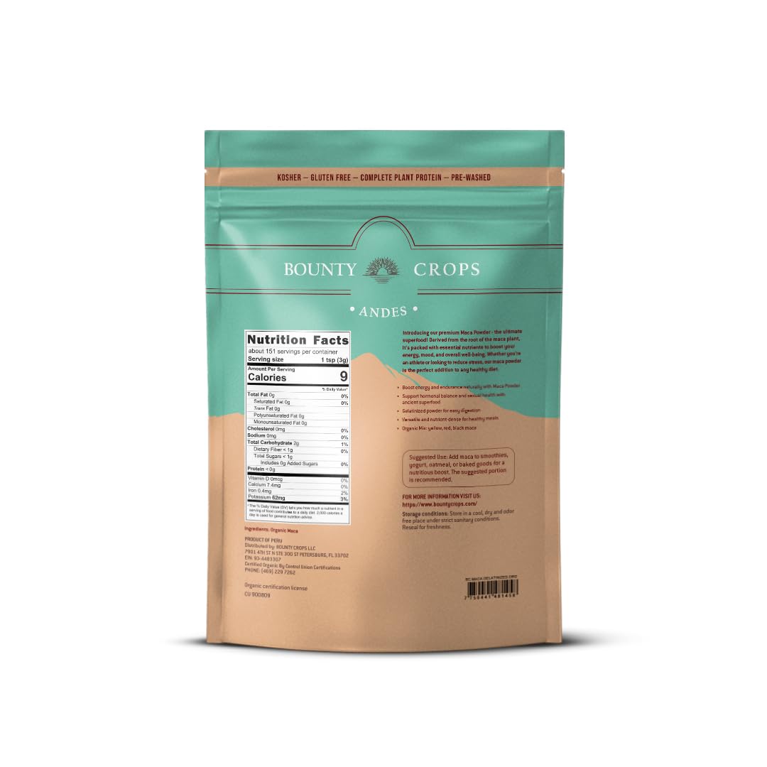 Peruvian superfood for natural energy