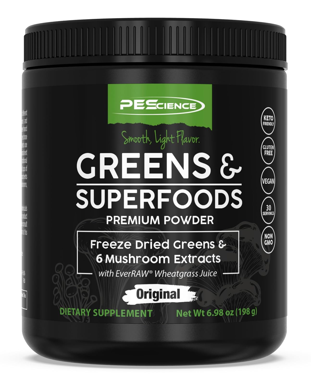 PEScience greens powders for energy