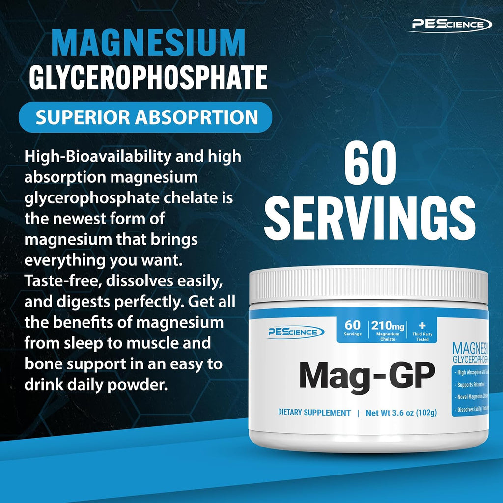 PEScience magnesium supplement for energy