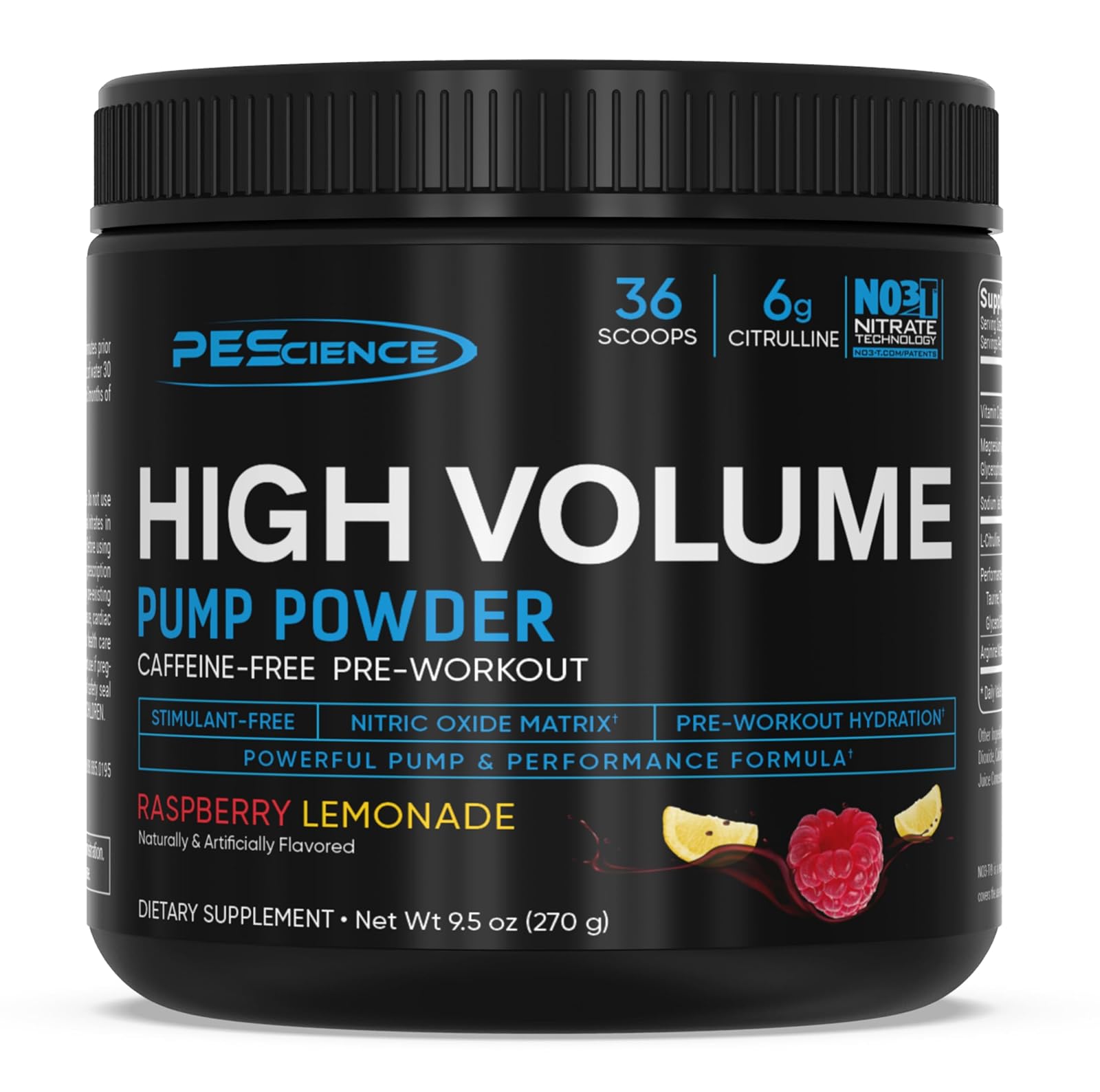 PEScience pre-workout for energy